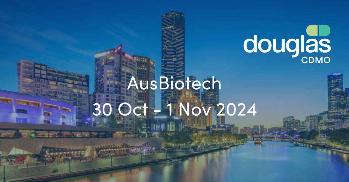 Meet the Douglas CDMO team at AusBiotech 2024 - Douglas CDMO